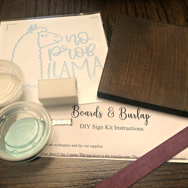 Sign Kit - Etsy