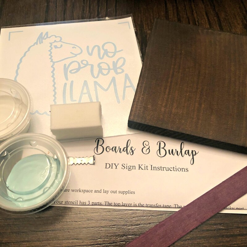 Sign Kit - Etsy