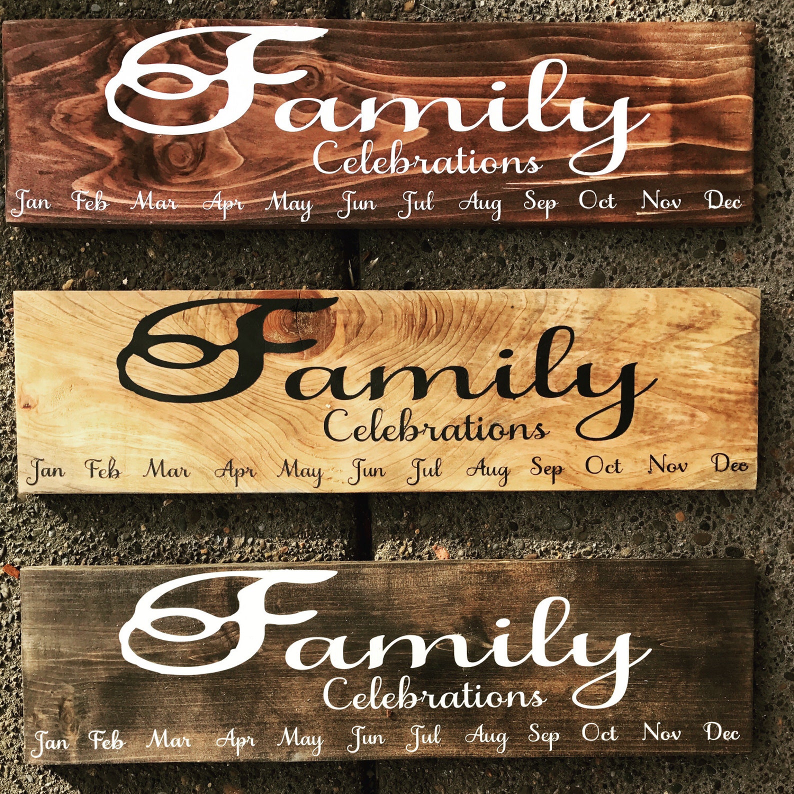 Family Birthday Sign Family Celebrations Sign Family Sign | Etsy