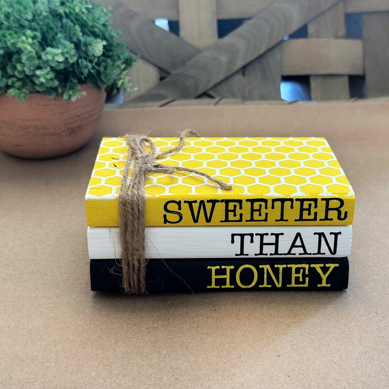 Mini Book Stacks - Etsy