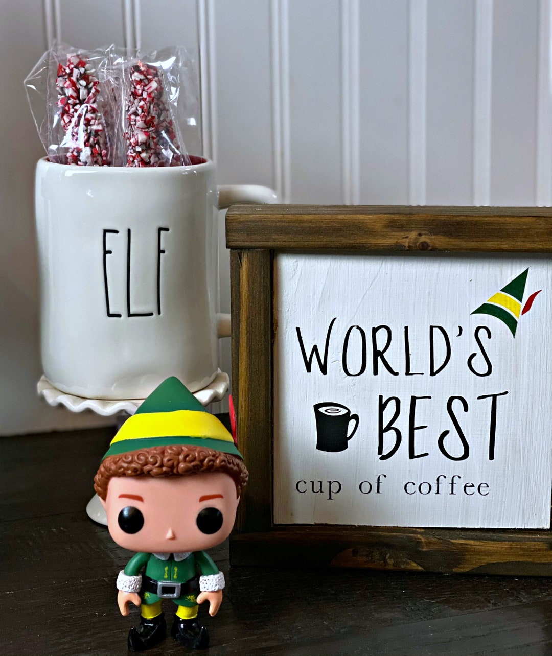 World's Best Cup of Coffee | Christmas Sign | Buddy the Elf Sign ...
