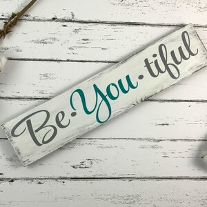 Be You Tiful Sign | Beautiful Sign | Nursery Sign | Girl's Room Decor ...
