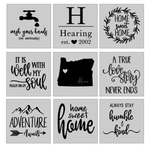 DIY Craft Kit - DIY Sign Kit - Wood Sign Kit - Sign Making Kit - Take ...