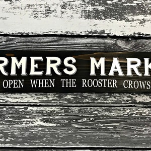 Farmers Market Sign | Rustic Farm Sign | Farmhouse Sign | Kitchen Sign ...