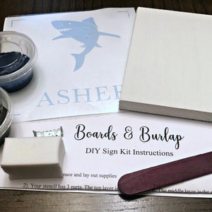 DIY Craft Kit - DIY Sign Kit - Craft for Kids - Kids Craft Project ...