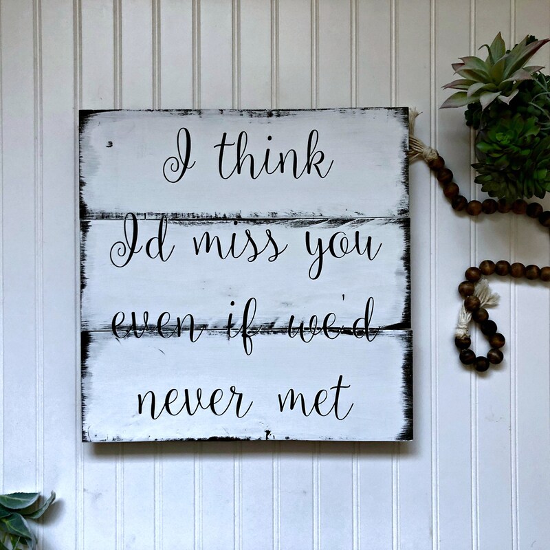 I Will Miss You - Etsy
