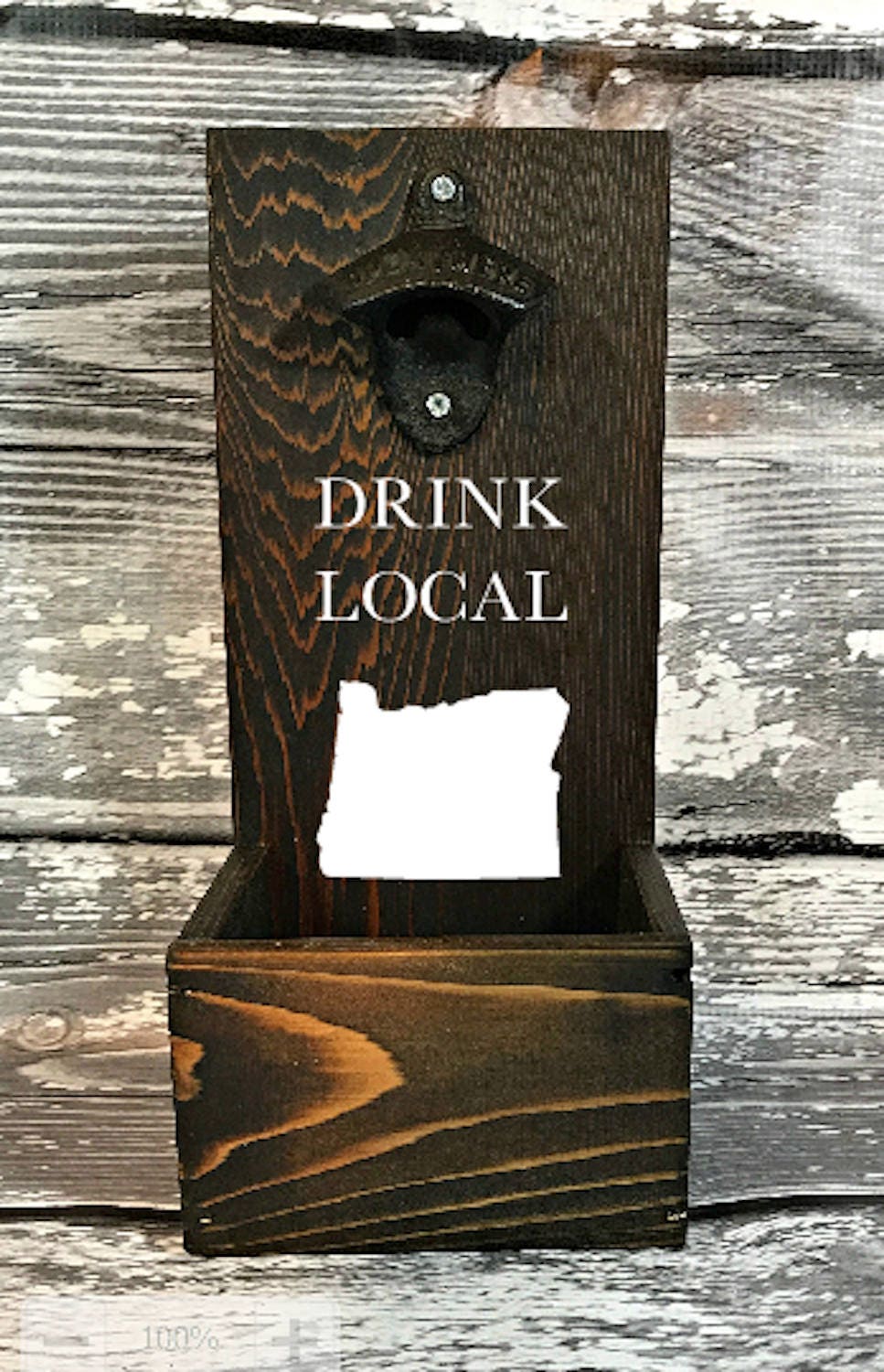 Drink Local Bottle Opener Sign Beer Bottle Opener Man | Etsy
