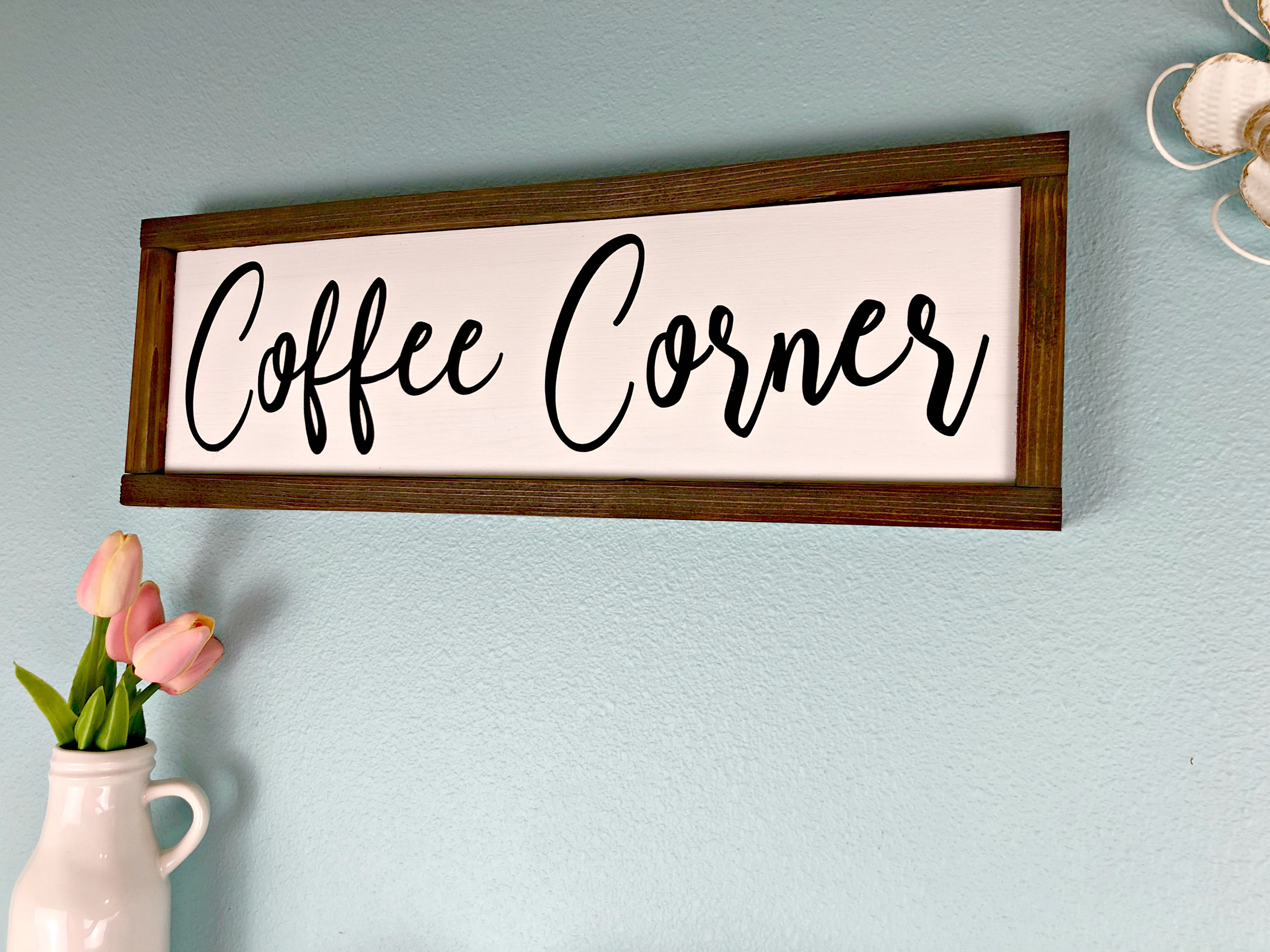 Coffee Corner Sign Coffee Bar Sign Coffee Bar Decor | Etsy