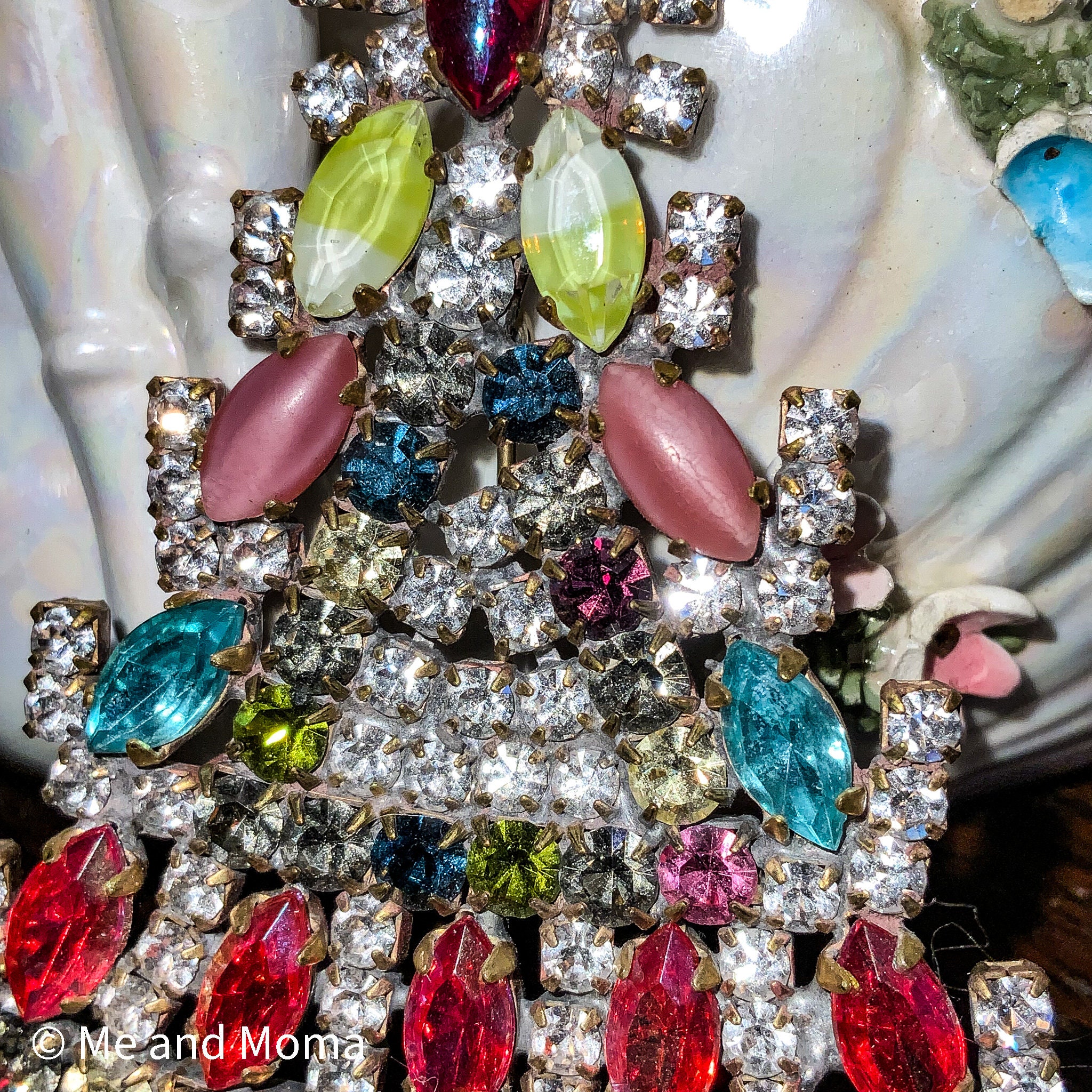 Czech Vintage Christmas Tree Pin Art Deco Christmas Tree - Etsy