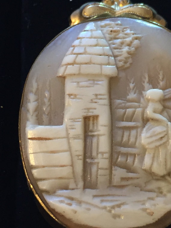 Exceptional Antique cameo, Hand carved shell cameo, … - Gem