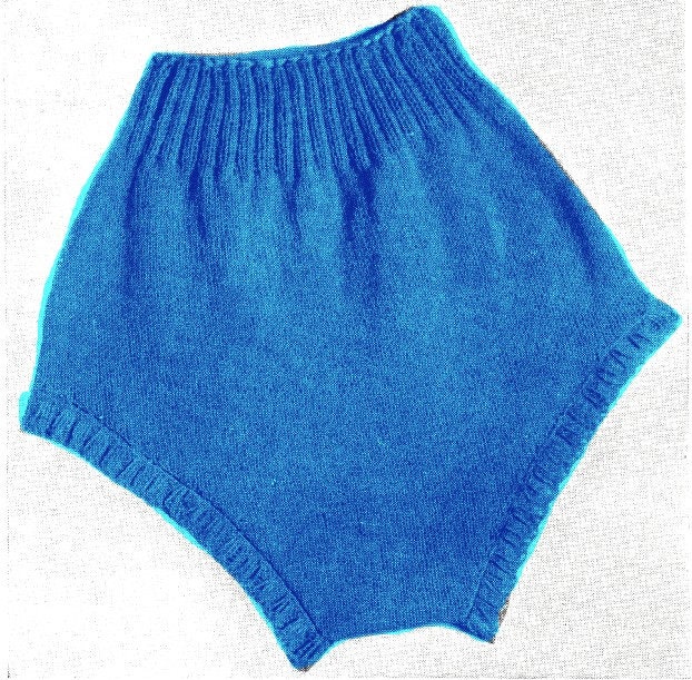 Panties Knickers Knitting Pattern Vintage Knitting Pdf Etsy