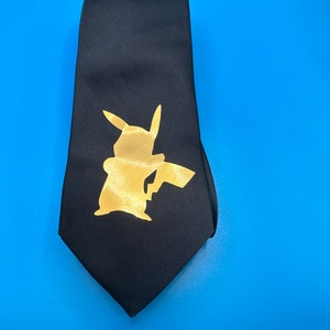 Pikachu Pokemon Inspired Tie - Etsy