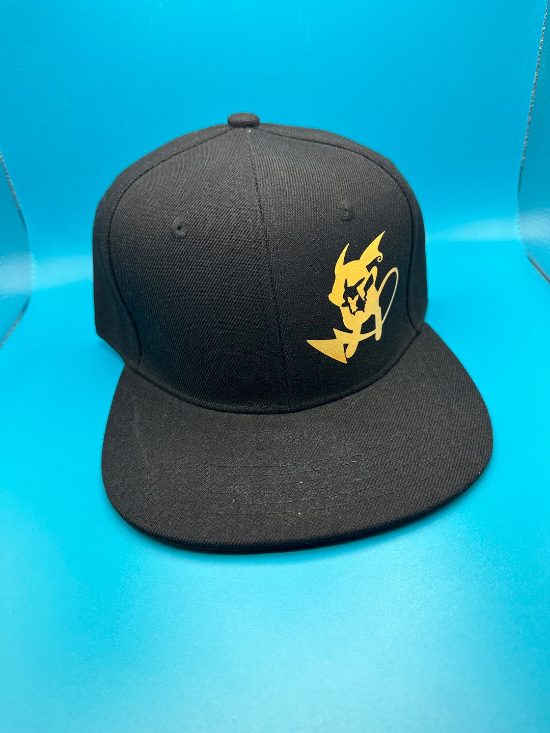 Pikachu Inspired Snapback Hat. - Etsy