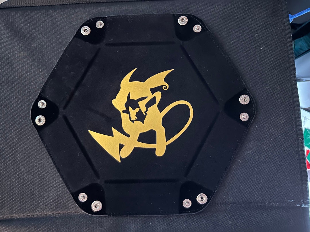 Pikachu Evolution Inspired Dice Tray Dnd Portable Snapping - Etsy