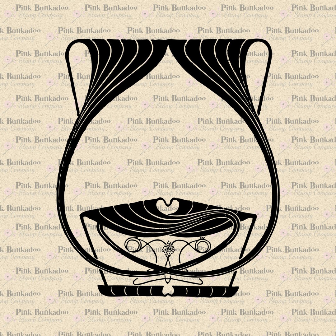 Printable Instant Download, Art Deco Flourish Clip Art, Antique Digital ...