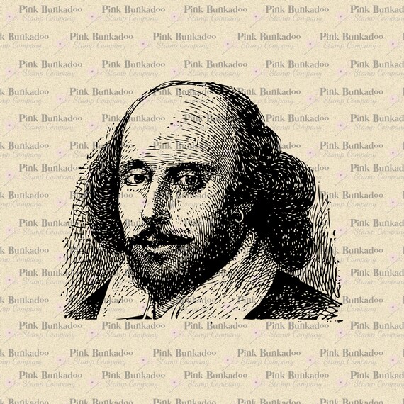 Printable Instant Download Shakespeare Vintage Clip Art | Etsy