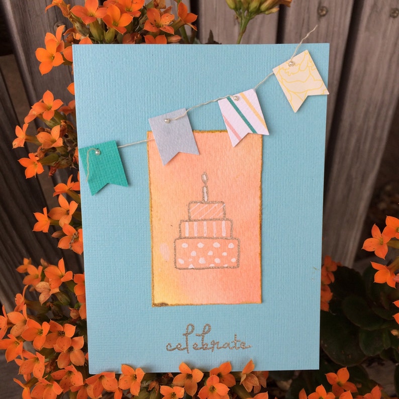 Petite Cake Stamp Acrylic Stamp Cake Stamp Birthday Stamp - Etsy