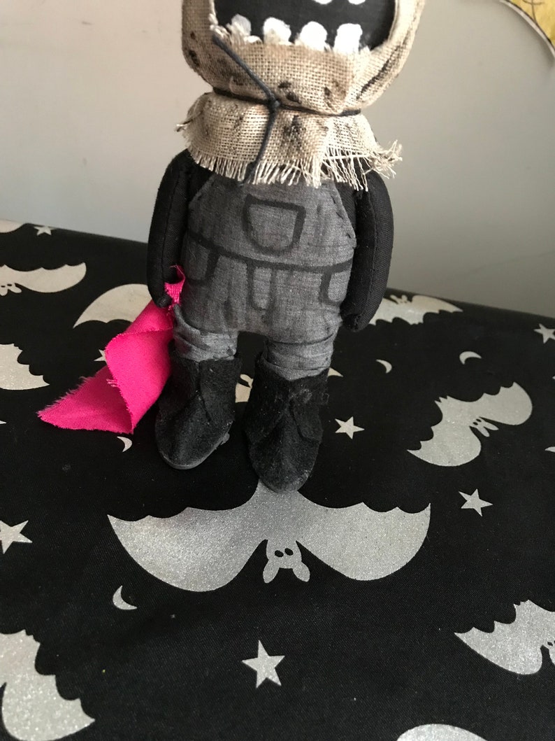 Creepy Sack Man Art Doll Creepy Cute Scarecrow Doll Creepy | Etsy