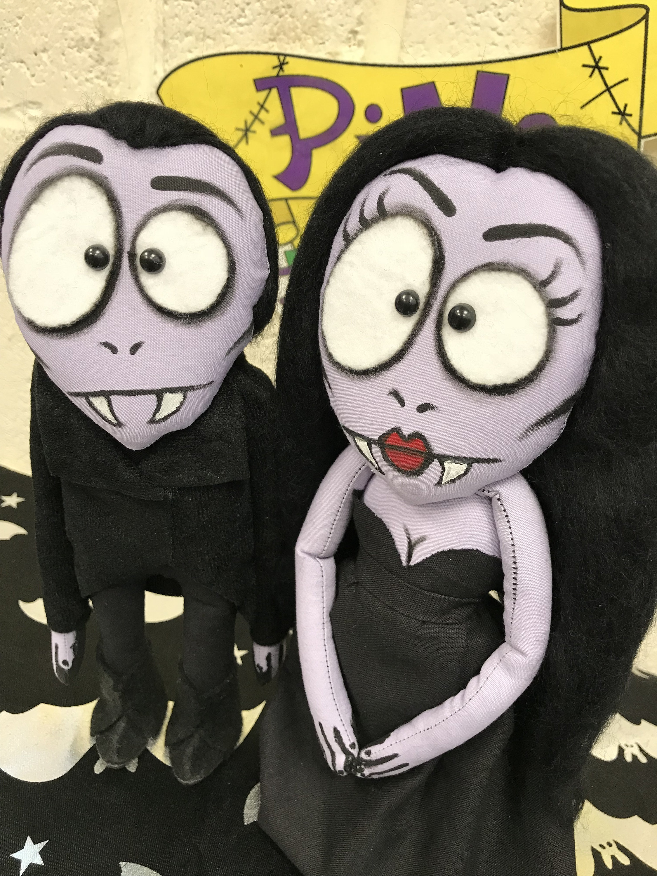 Gothic Vampire Dolls Halloween Home Gothic Art Dolls Horror | Etsy