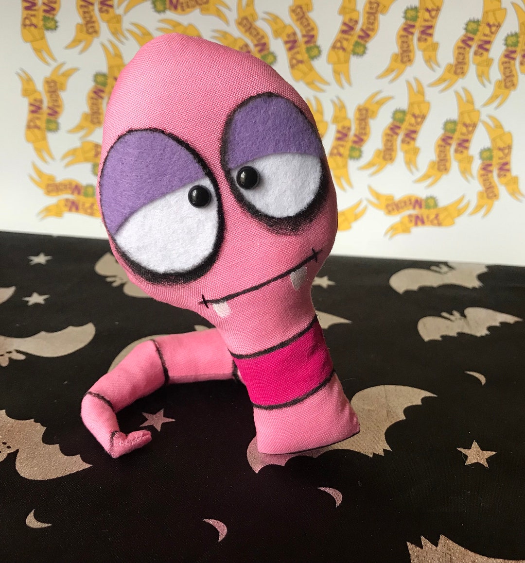 Mini Lazy Worm Gothic Doll Sleepy Worm Gothic Homeware - Etsy UK