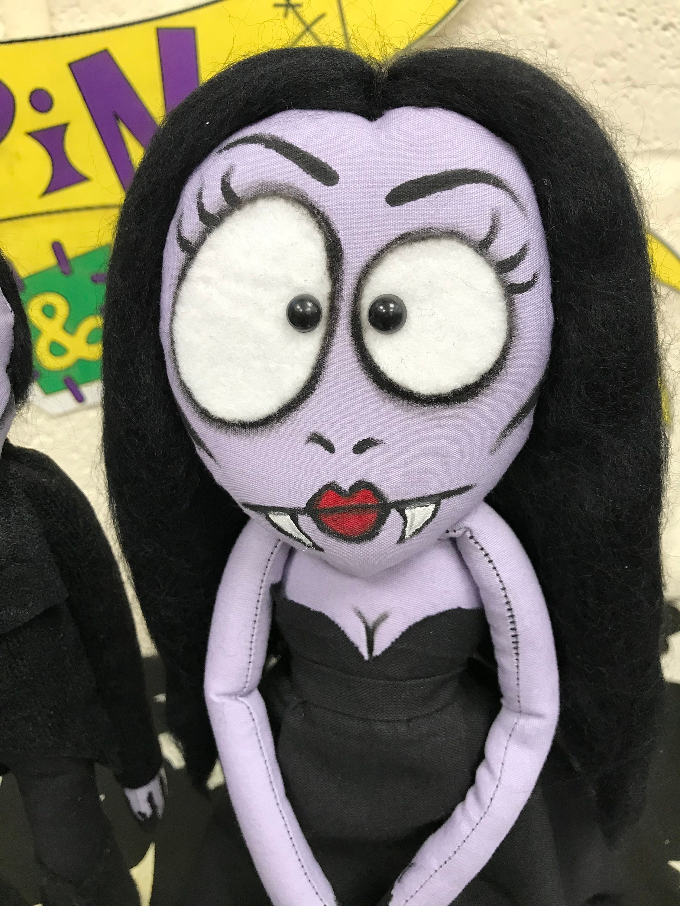 Gothic Vampire Dolls Halloween Home Gothic Art Dolls Horror | Etsy