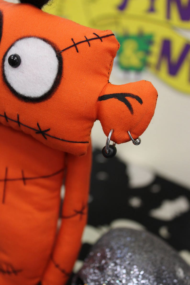 Creepy Cute Monster Horror Art Doll Horror Plushie Scary | Etsy UK