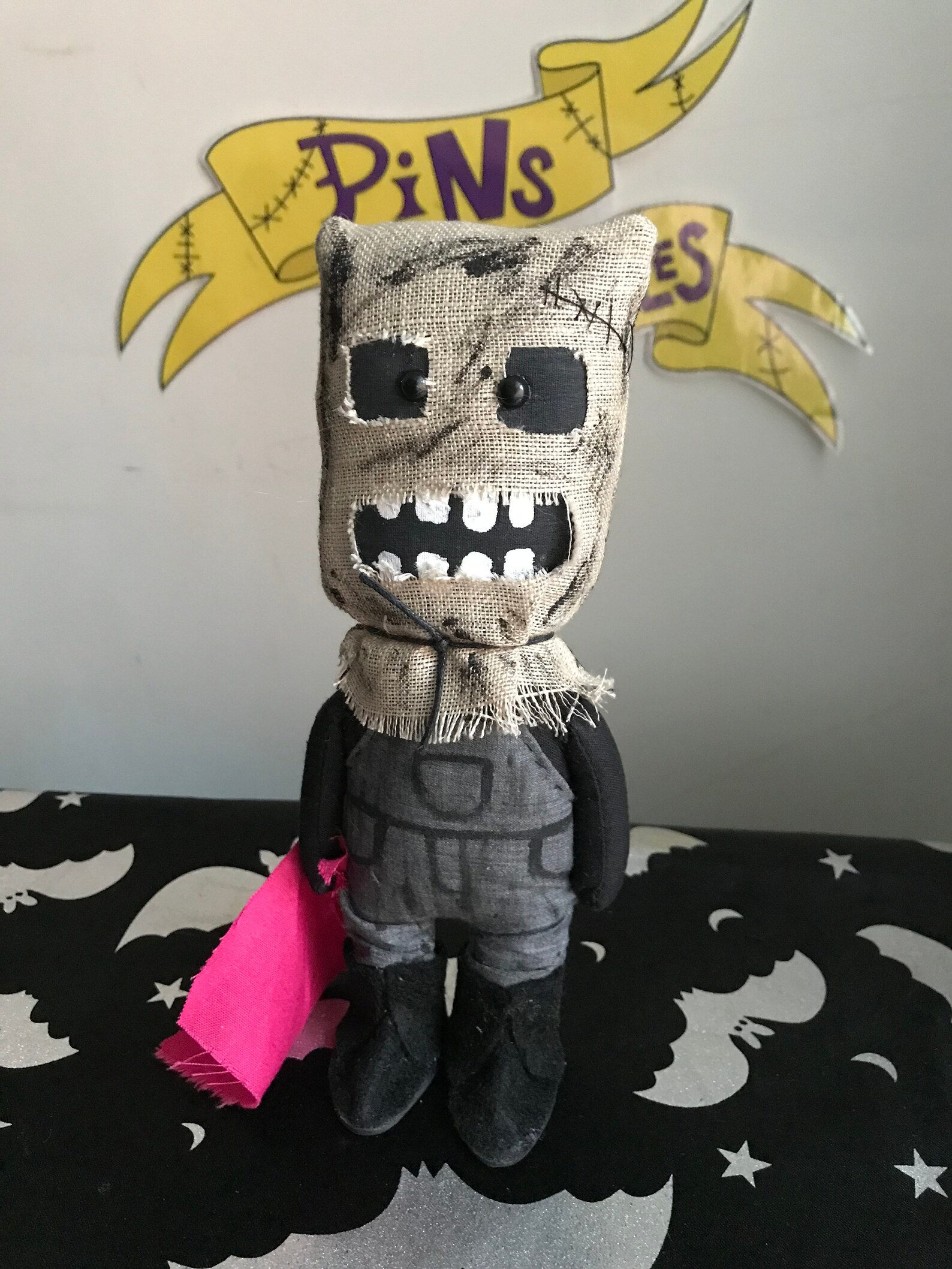 Creepy Sack Man Art Doll, Creepy Cute, Scarecrow Doll, Creepy Doll ...