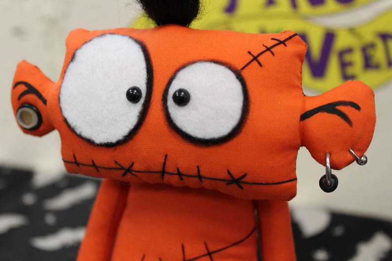 Creepy Cute Monster Horror Art Doll Horror Plushie Scary - Etsy
