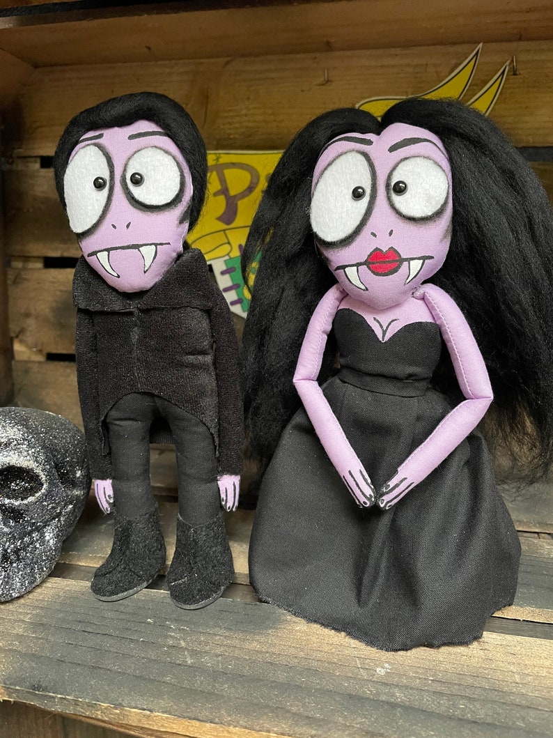 Gothic Vampire Dolls, Halloween Home, Gothic Art Dolls, Horror Homeware ...