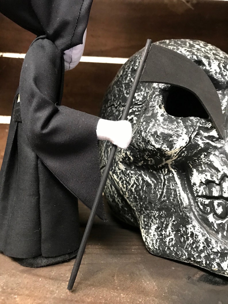 Mini Reaper Doll Grim Reaper Art Doll Halloween Homeware - Etsy