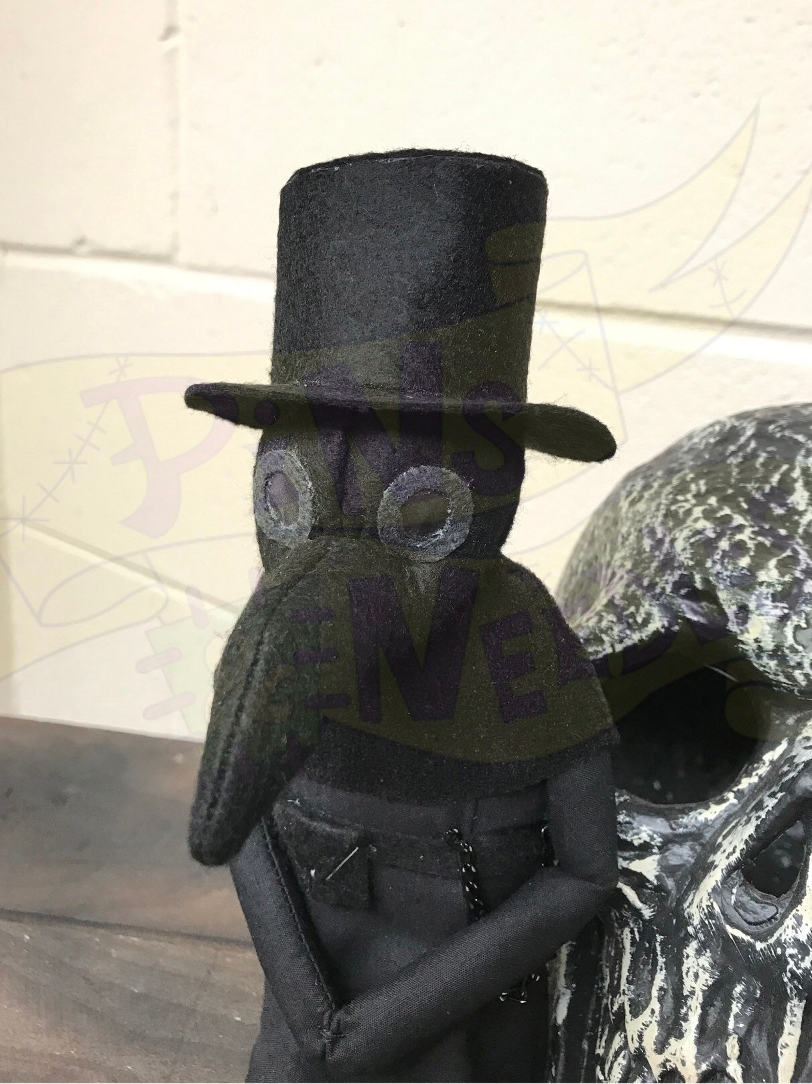 Plague Doctor Art Doll Creepy Cute Plague Doll Horror Art | Etsy UK