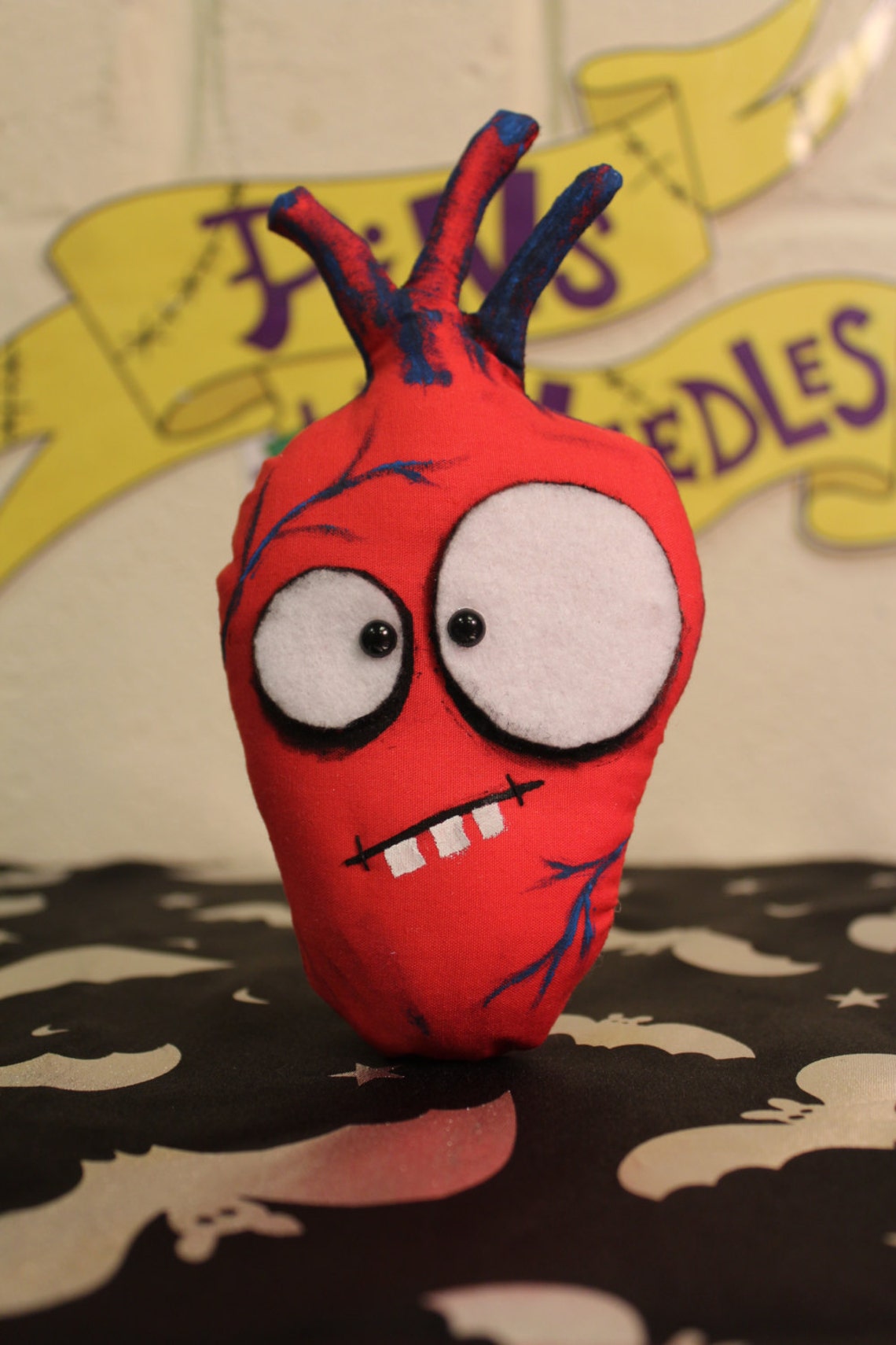 Creepy Valentine Heart Gothic Valentine Horror Heart Love | Etsy