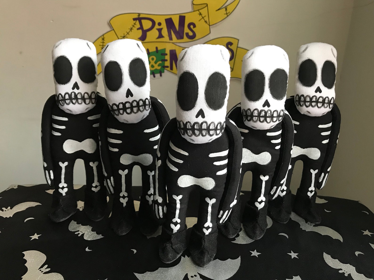 Skeleton Plushie Doll Halloween Doll Gothic Doll Horror - Etsy UK