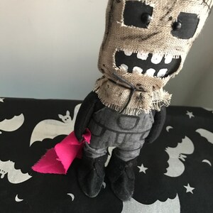 Creepy Sack Man Art Doll, Creepy Cute, Scarecrow Doll, Creepy Doll ...