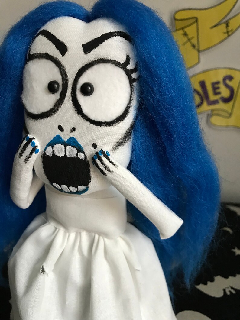 Screaming Spectre Art Doll Creepy Ghost Gothic Home - Etsy