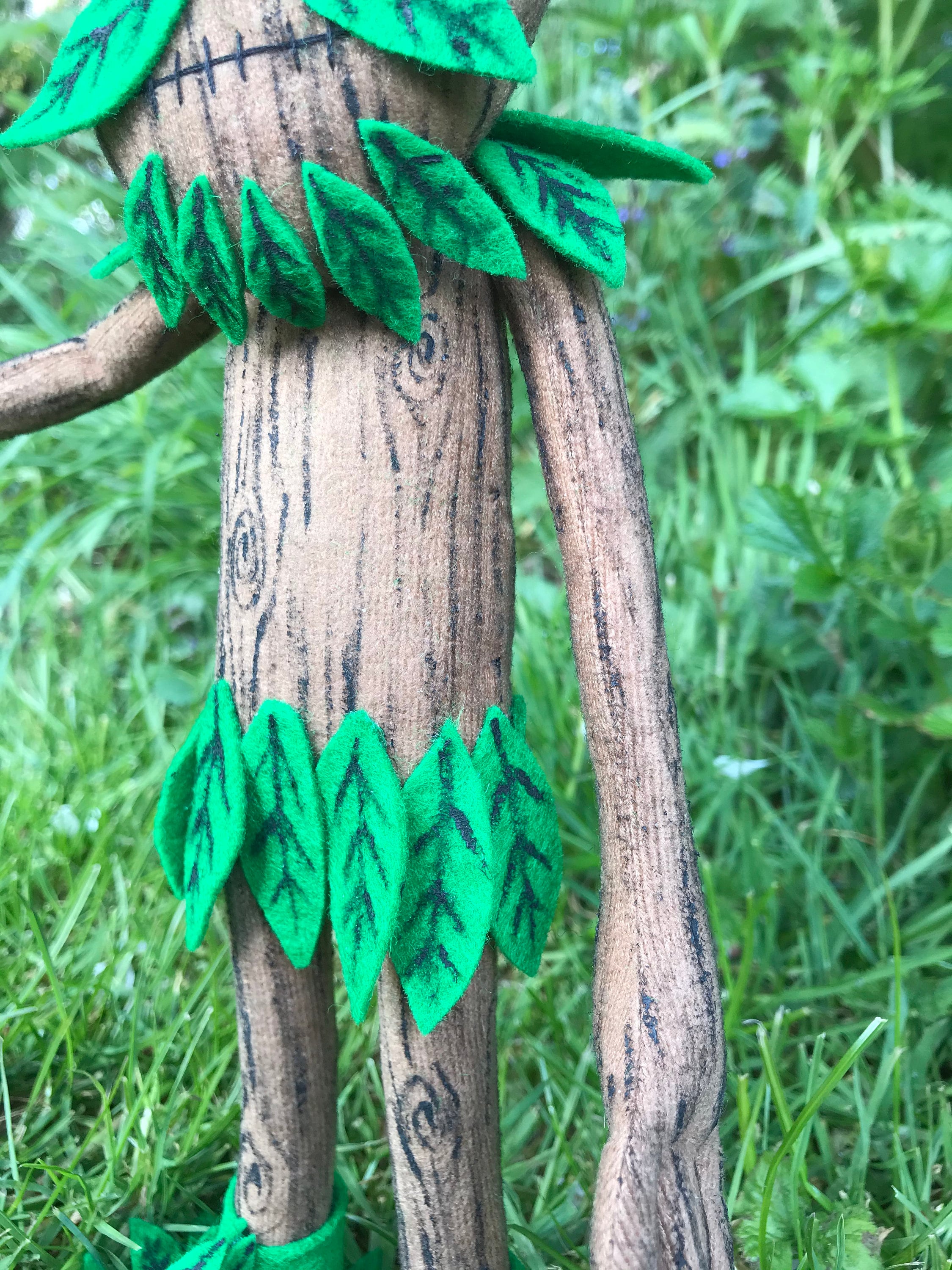 Woodland King Art Doll Pagan Art Doll Green Man Doll | Etsy
