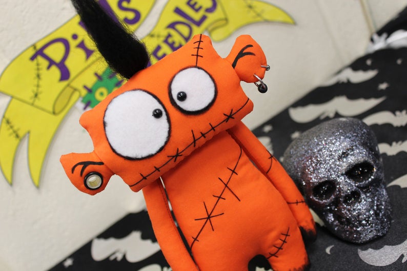 Creepy Cute Monster Horror Art Doll Horror Plushie Scary | Etsy