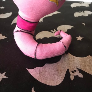 Mini Lazy Worm, Gothic Doll, Sleepy Worm, Gothic Homeware, Gothic Gift ...