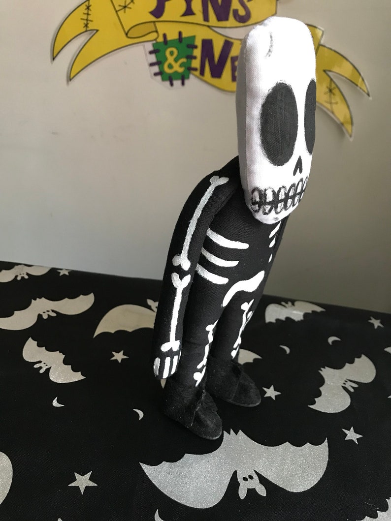 Skeleton Plushie Doll Halloween Doll Gothic Doll Horror - Etsy