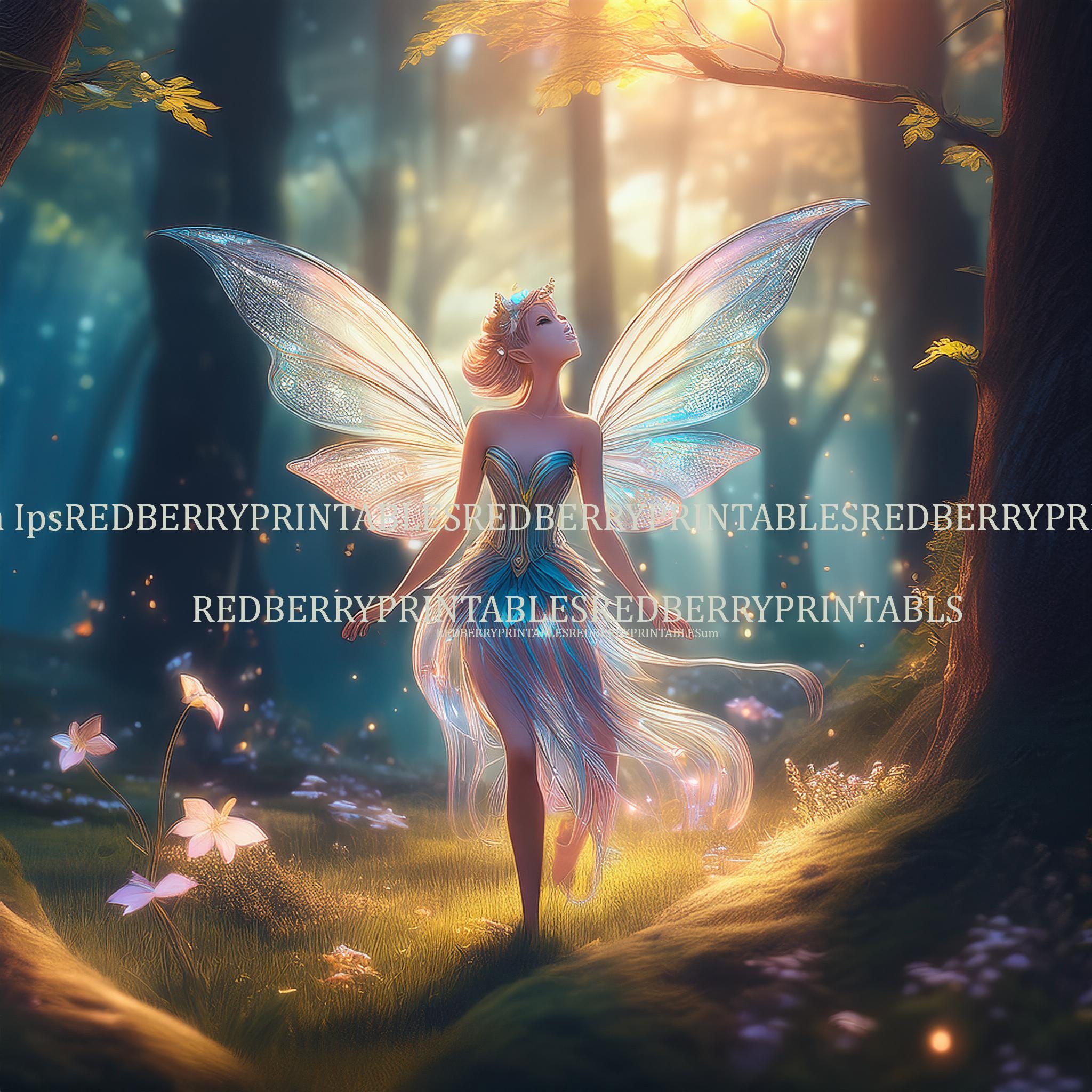 Fairy Clipart: Single Fairies PNG Images, Commercial Use (digital ...