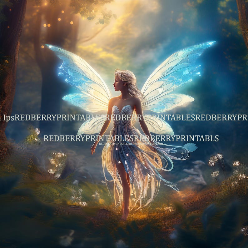 Fairy Clipart: Single Fairies PNG Images, Commercial Use (digital ...