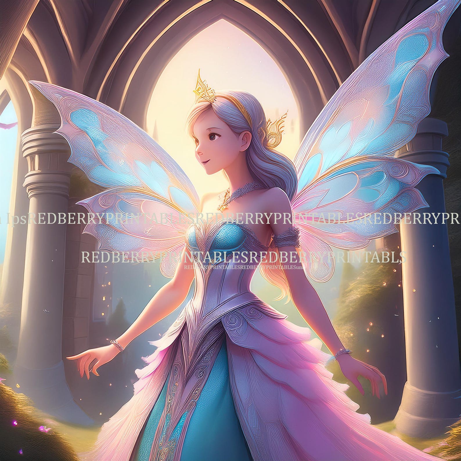 Fairy Clipart: Single Fairies PNG Images, Commercial Use (digital ...