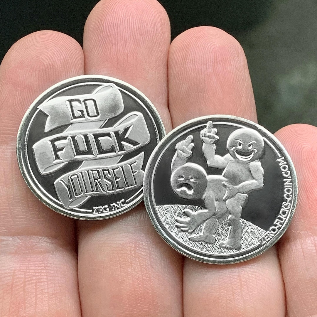 10 PACK - Go Fuck Yourself Coins! by ZFG Inc./zero Fucks Coin™ - Etsy