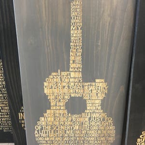 Large Custom Guitar - Etsy