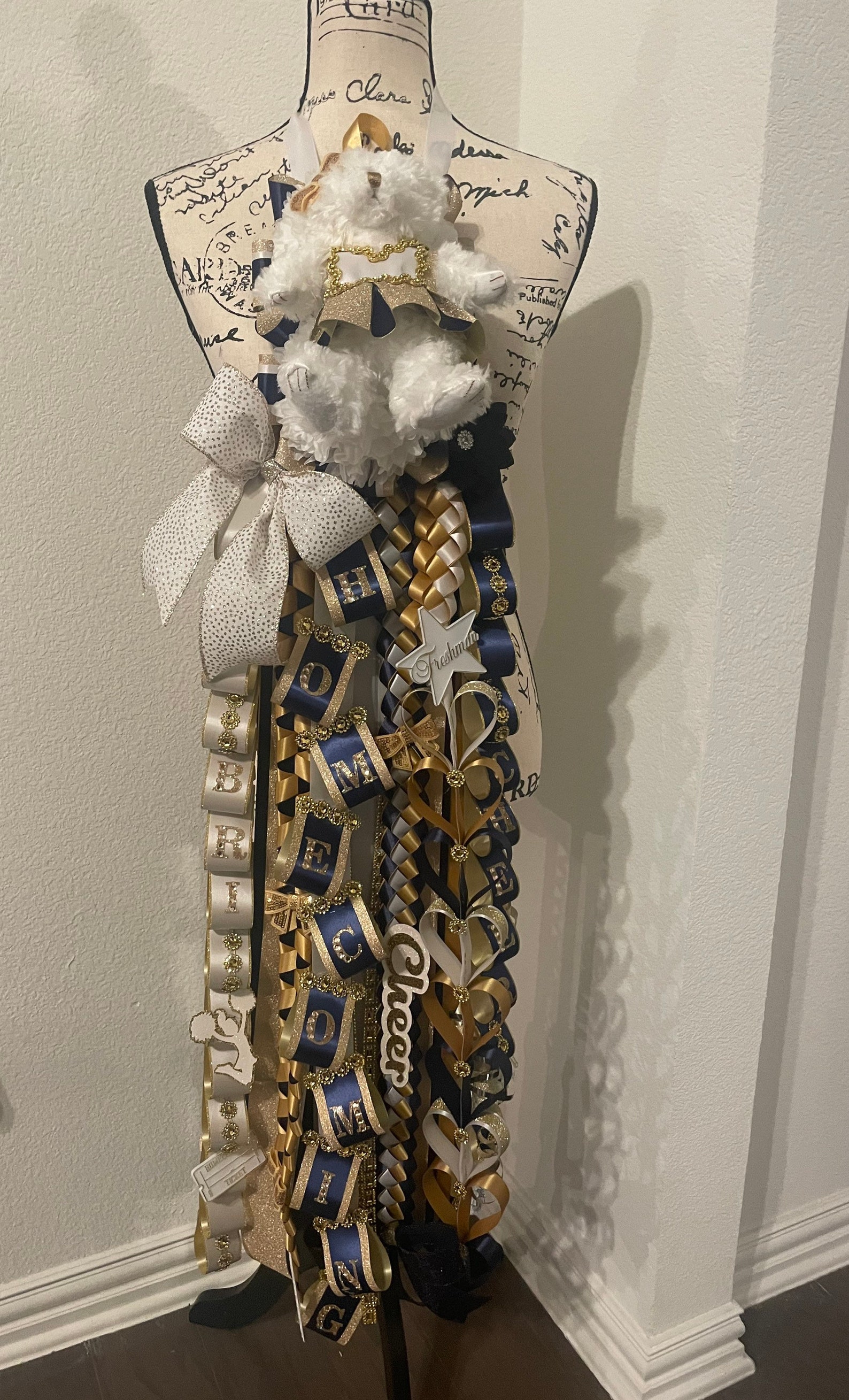 Double Basic Mum Double Homecoming Mum Mum With Bling | Etsy