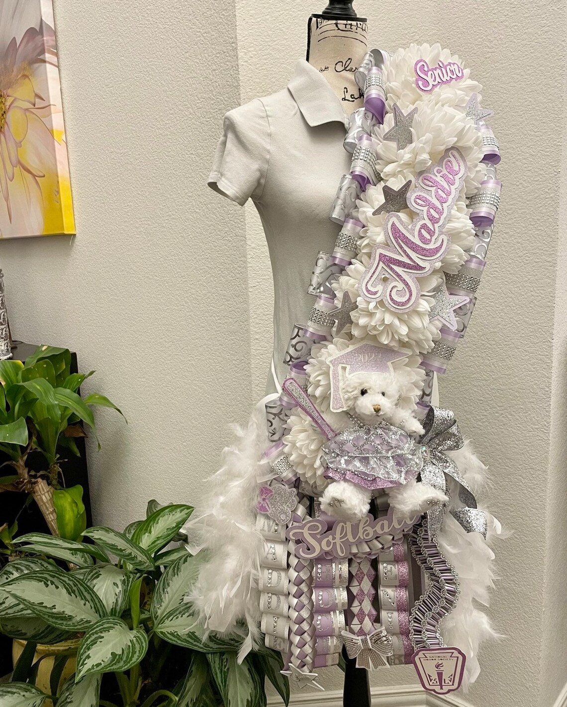 Sash Homecoming Mum Homecoming Mum. Senior Homecoming Mum - Etsy