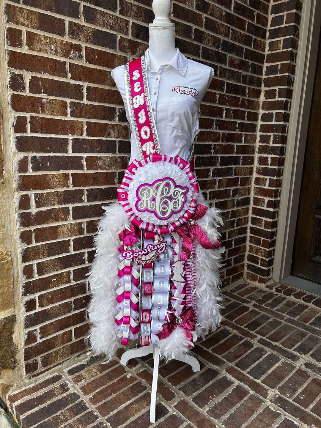 Ribbon Sash Homecoming Mum- PPLEASE Inbox Me Before Purchase for ...