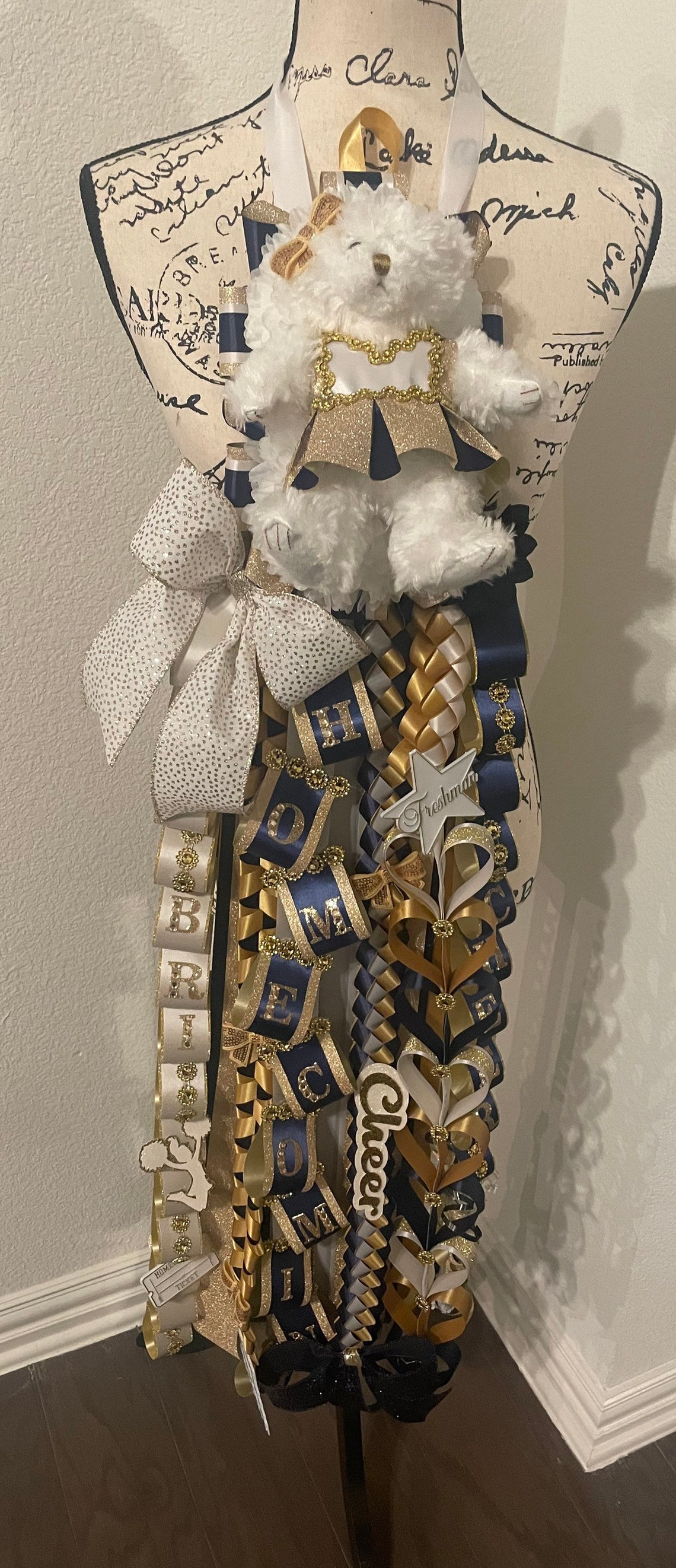 Double Basic Mum Double Homecoming Mum Mum With Bling | Etsy