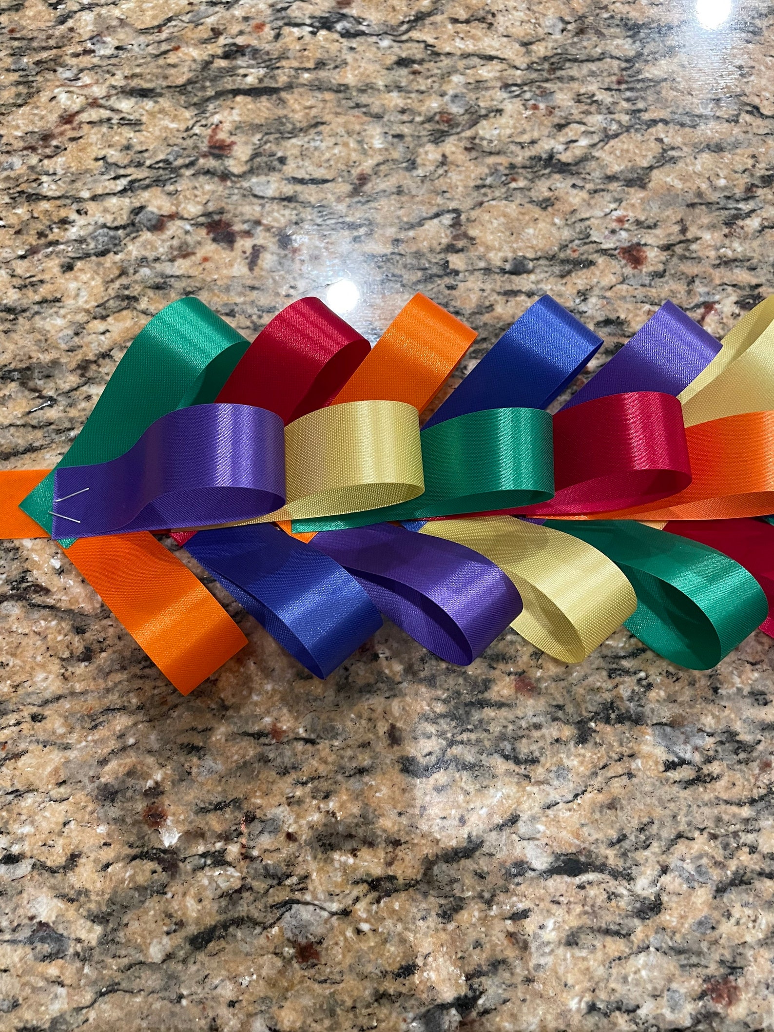 Pride Loopy Braid, Rainbow Homecoming Mum Braid, Pride Homecoming Mum ...