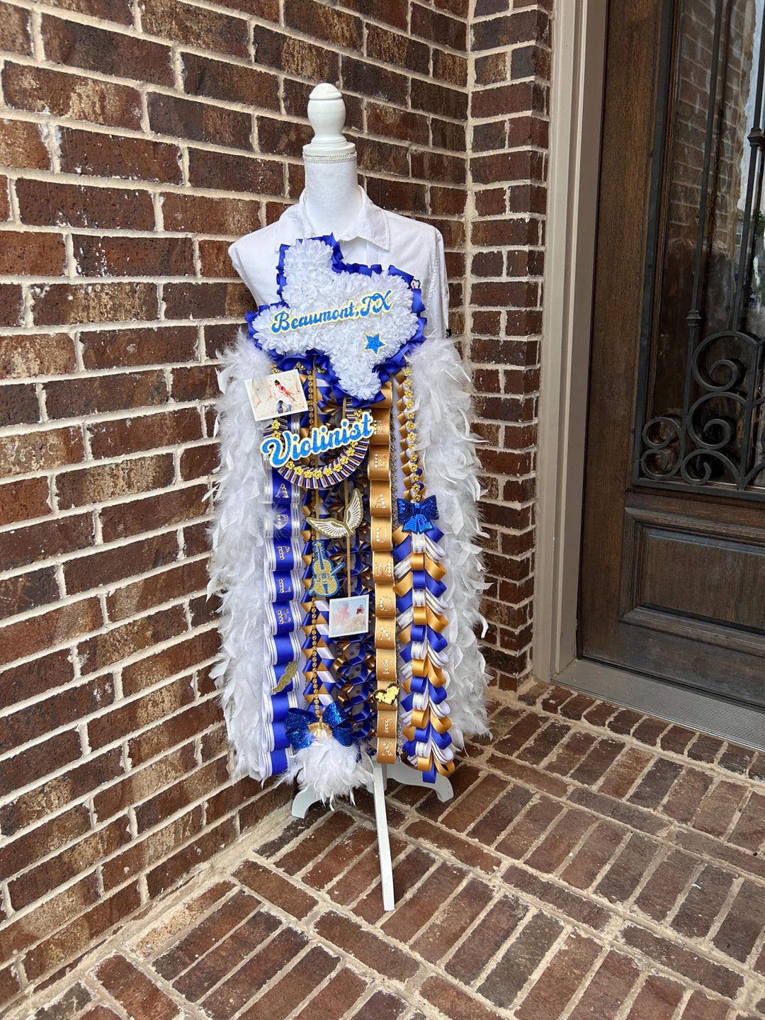 Small Texas Homecoming Mum, Texas Mum , Small Texas Mum - Etsy